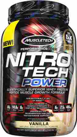 Proteine Muscletech Nitro Tech Power - Musclegain.Ro